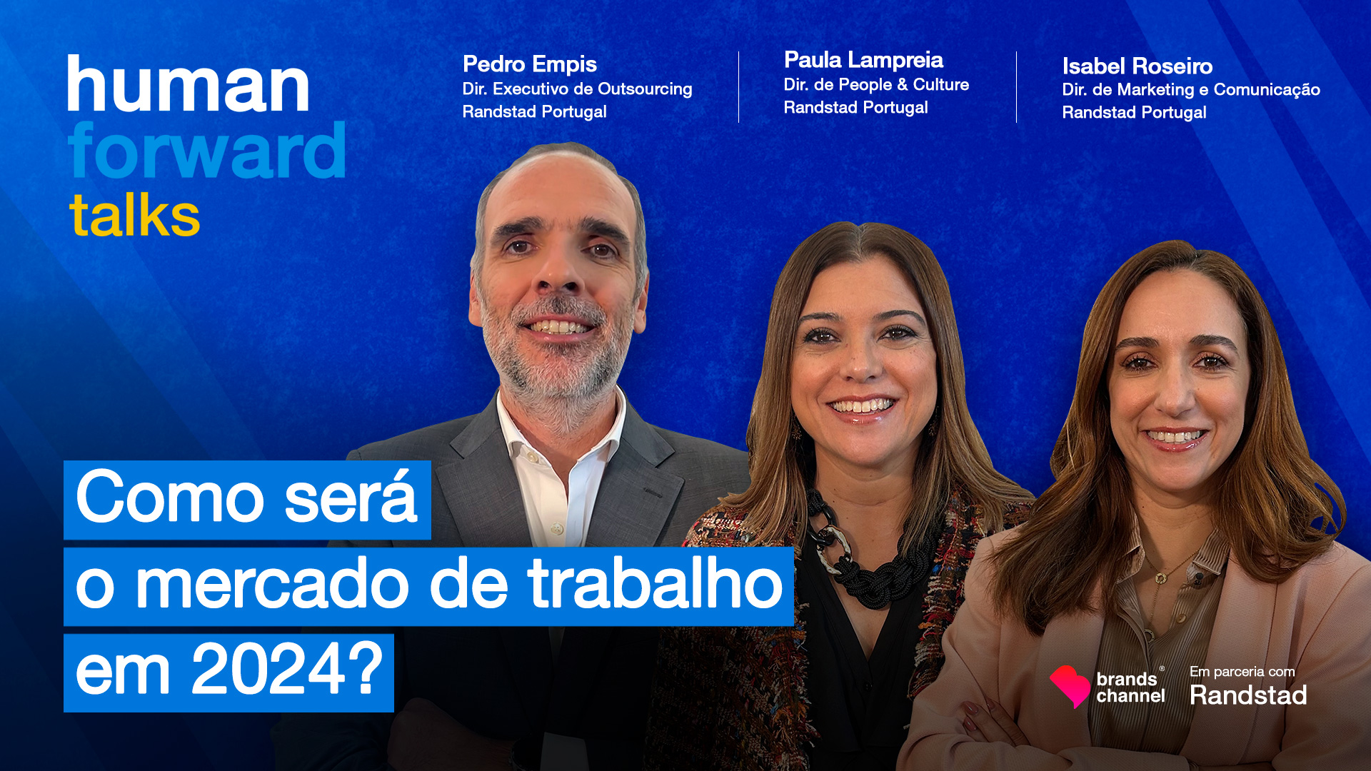 Como será o mercado de trabalho em 2024? | Human Forward Talks
